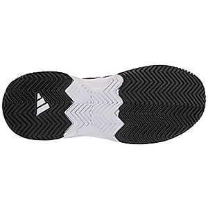 adidas Men's Gamecourt 2 Tennis Shoes, White/Core Black/White, 11