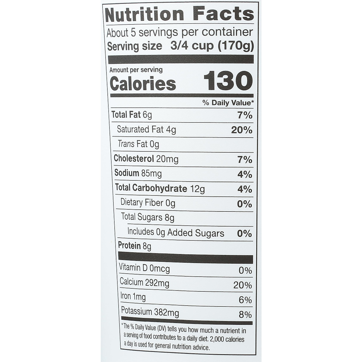 Straus Family Creamery, Plain Yogurt, 32 oz