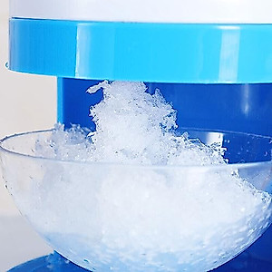 Shaved Ice Maker Machine,Snow Cone Machine Shaved Ice,Hand-Shaved Ice Machine, Manual Fruit Smoothie