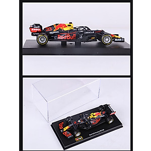 pchmodel 1:43 F1 RB16B Red Bull Racing Car 2021 NO.33 &11 Alloy Luxury Vehicle Diecast Cars Model Toy Collection by Bburago 38056 (RB16B NO.33 Hardcover Edition)