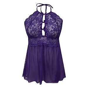 lingerie for women for sex naughty play couples sex items for couples kinky lingerie sex stuff for couples kinky bsdm sets for couples sex kinky sex accessories for adults couples kinky play A0295 (Purple,XXXL)