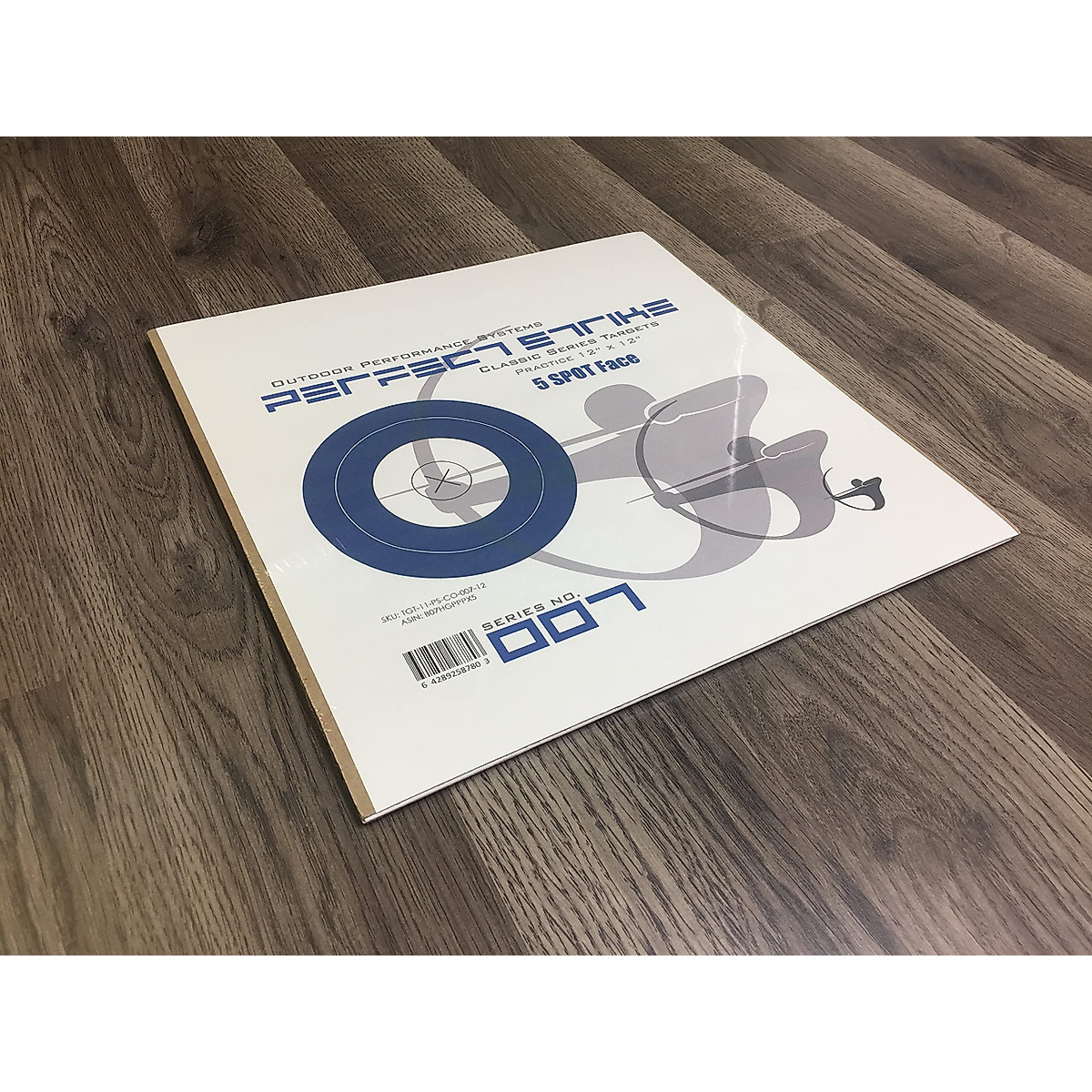 Perfect Strike Archery Targets. Classic OPS No. 007. Archery Paper Targets. Great for practice in the backyard or at the range. (12" x 12") 12 Targets