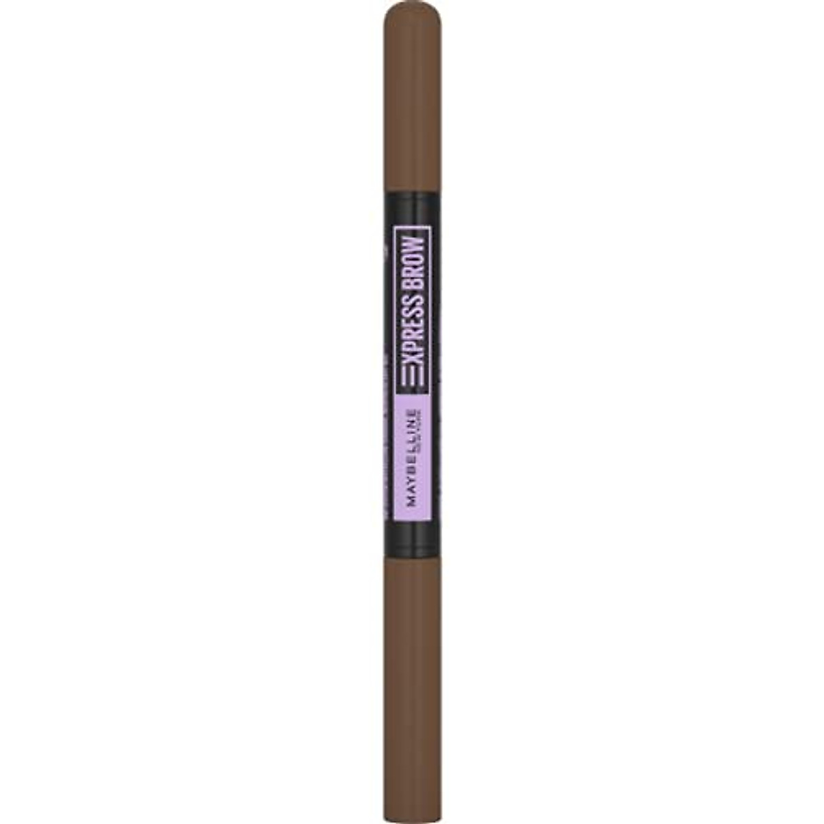 Maybelline Express Brow 2-In-1 Pencil and Powder Eyebrow Makeup, Medium Brown, 1 Count