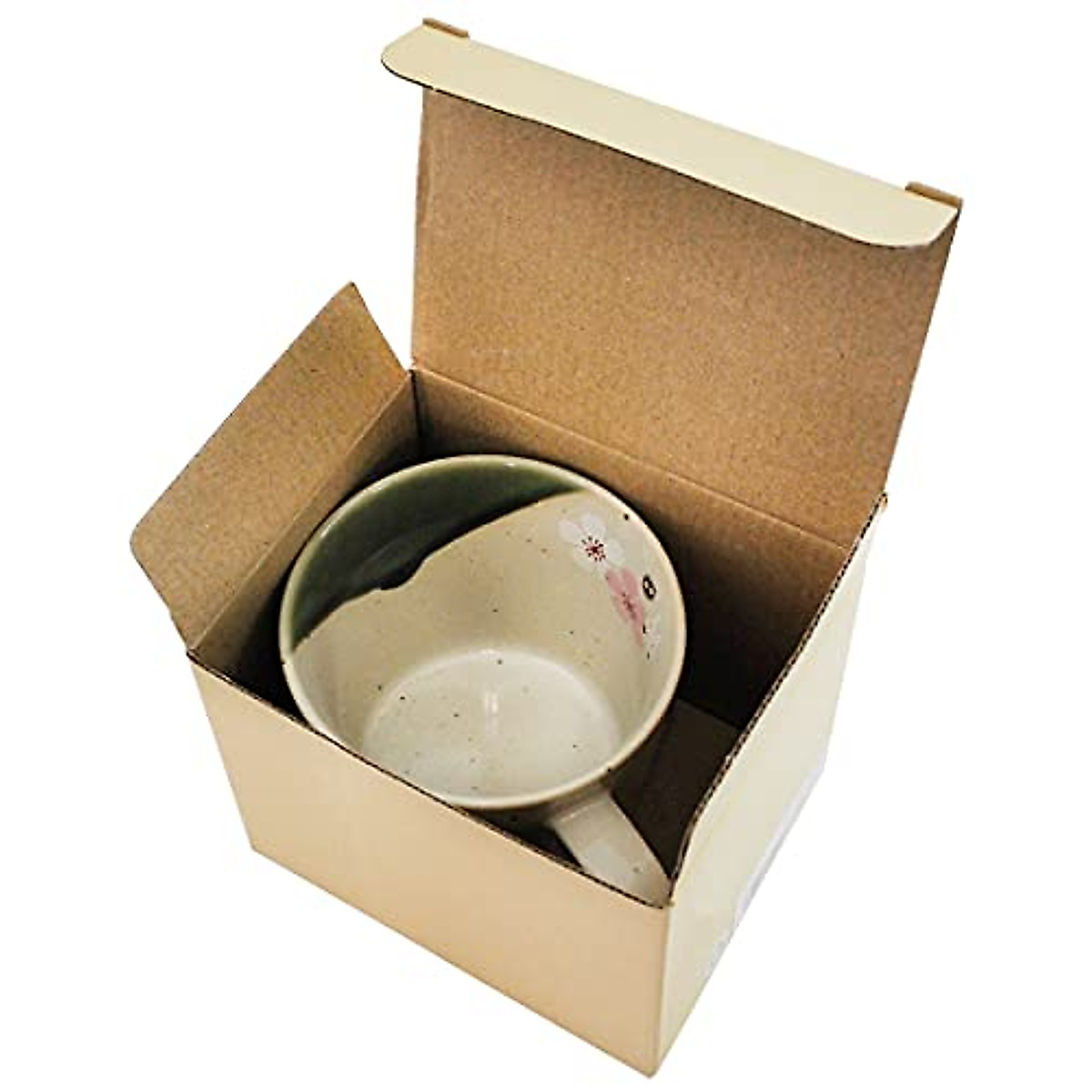 Studio Ghibli via Bluefin My Neighbor Totoro Traditional Japanese Dish Series -Porcelain Mug [Sakura/Cherry Blossom] - Official Studio Ghibli Merchandise