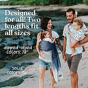 Nalakai Ring Sling Baby Carrier. Eco-Friendly, Soft Bamboo and Linen Baby Sling, Baby Wrap. Comfort, Style, and Giving Back - Carry Your Little One with Love