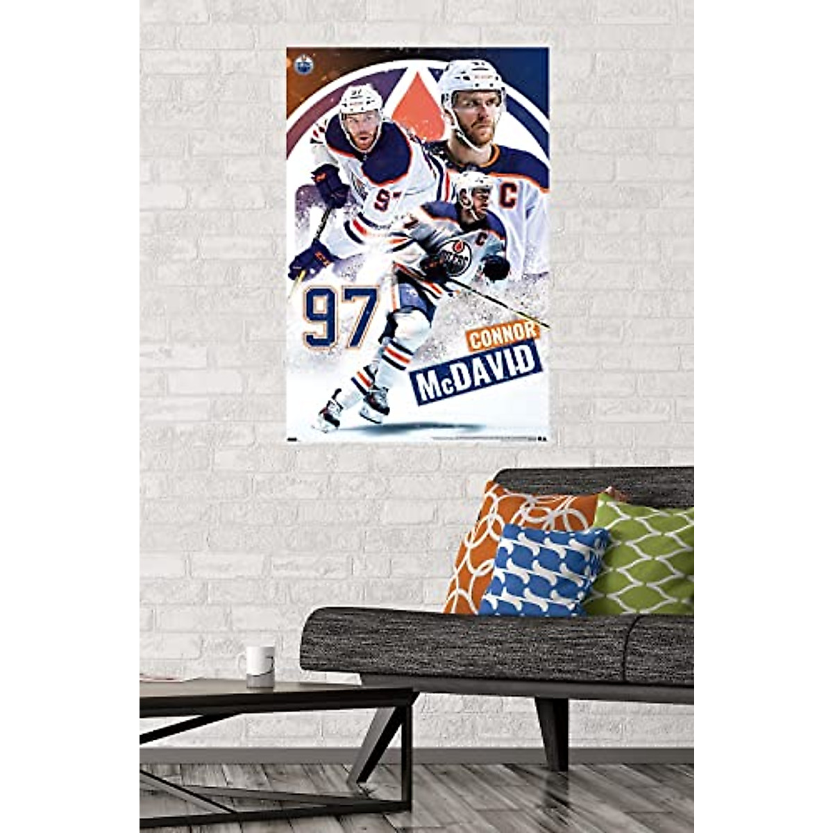 Trends International NHL Edmonton Oilers - Connor McDavid 22 Wall Poster