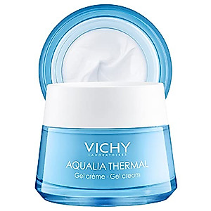 Vichy Aqualia Thermal Mineral Water Gel Moisturizer for Face with 97% Natural Origin Hyaluronic Acid, Dermatologist Recommended for 48-hr Hydration, Mineral Oil & Paraben-Free, 1.69 Fl. Oz