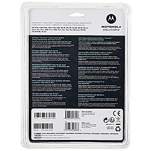 Motorola 53724 Remote Speaker Microphone (Black)