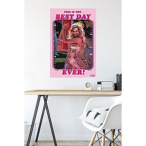 Trends International Mattel Barbie: The Movie-Best Day Ever Wall Poster, 22.37" x 34.00", Premium Unframed Version