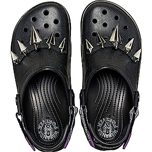 Crocs Unisex Marvel Superhero Clogs, Spiderman, Black Panther and Captain America Shoes, Multi, Numeric_8 US Men