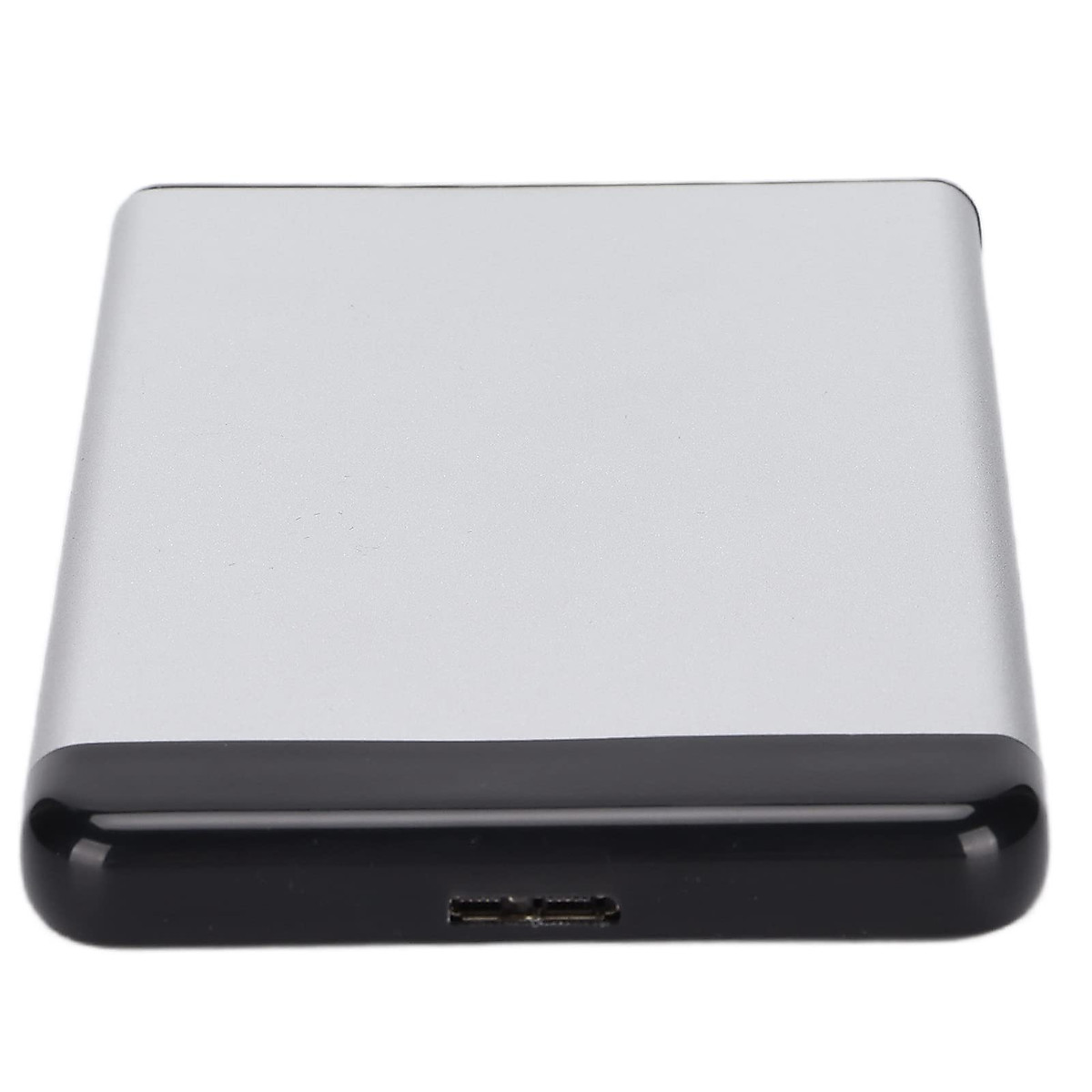 External Hard Drive, 40GB/80GB/120GB/250GB/320GB/500GB/1TB/2TB Fast Data Transfer 50-130M/S Portable Ultra Slim HDD with Mirco USB 3.0 Port ​for Desktop, Laptop, All in One Computers (80GB-Silver)