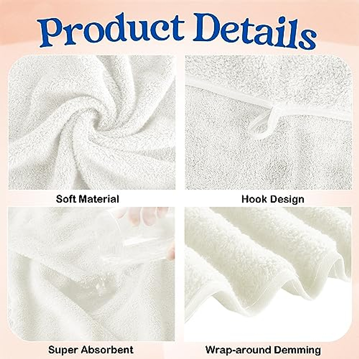 Moukeren 18 Pcs Microfiber Bath Towels Set Bath Towels Hand Towels Washcloths Set Microfiber Coral Velvet Highly Absorbent Bathroom Towel for Bath Fitness Sports Yoga Travel (Classic Colors)