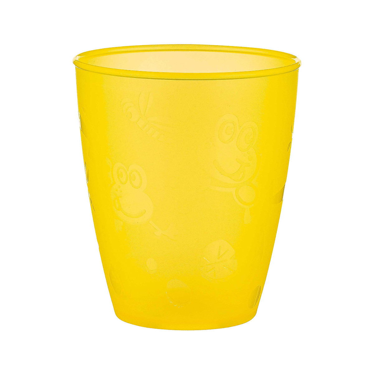 Nuby Plastic Fun Drinking Tumblers, Colors May Vary, 10 Oz, 4 Count