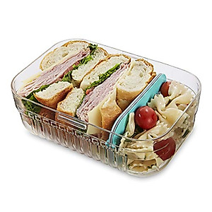 PackIt Mod Lunch Bento Food Storage Container, Mint Green