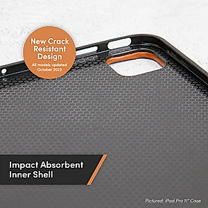 Casemade Real Leather Case Compatible with iPad Pro 11” 1st/2nd/3rd/4th Gen (2018/2020/2021/2022) - Full-Grain Leather Cover, Auto Sleep/Wake, Dual Stand Position (Tan)