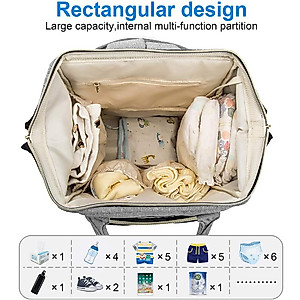 Custom Diaper Bag Backpack - Camo Flag Deer Pink Baby Girl Diaper Bag Backpack for Dad Boy Men with Name