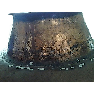 Vintage Antique Hand-hammered Middle Eastern Water, Wine, Oil Jug Brass Handles