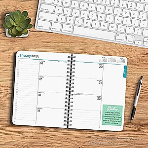 Big Ambitions | 2023 6.9 x 9.8 Inch Weekly Karma Planner | Thicker and Bigger than Average Planner | Brush Dance | Artwork Motivation Inspiration