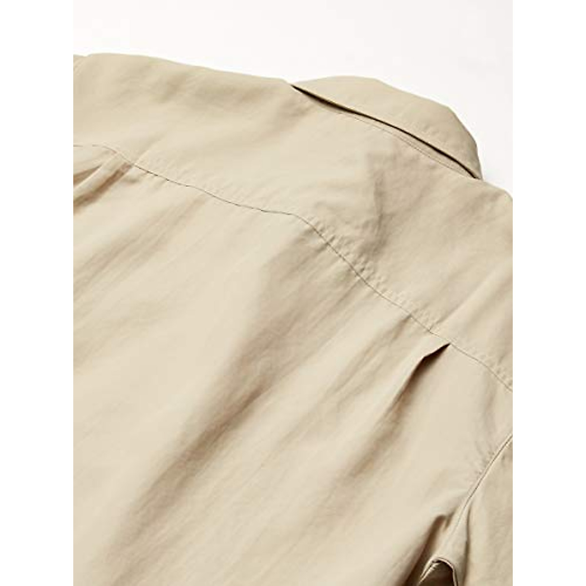 Columbia Men's Smith Creek Woven Short Sleeve Shirt, Fossil, X-Large