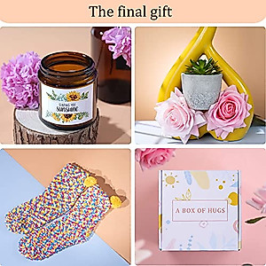 Sunflower Gifts For Women, Sunshine Gifts, Get Well Soon Gifts For Women, Care Package For Friends, Thinking Of You Gifts For Women, After-Surgery Gifts, Sick Care Package, Get Well Soon Gift Basket