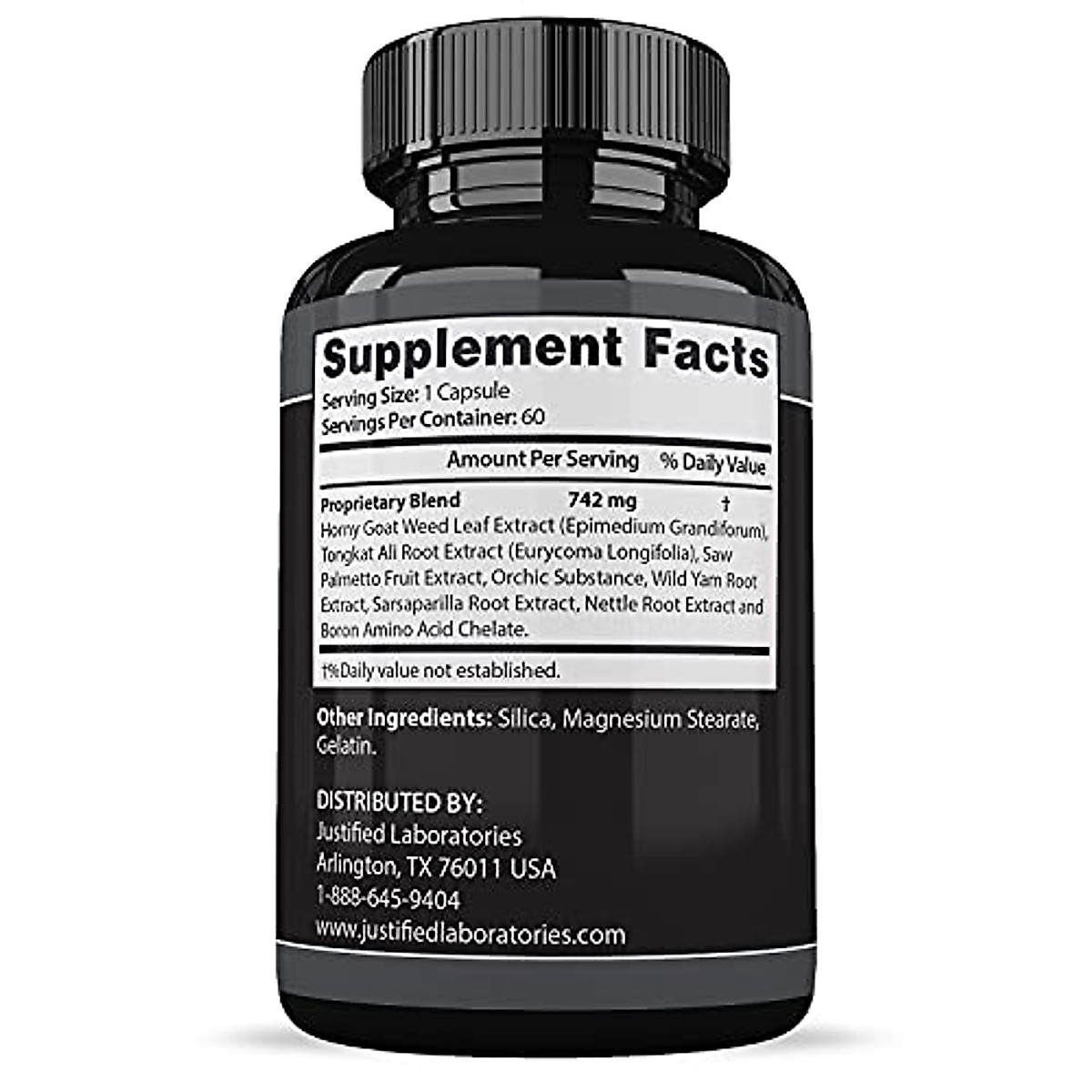 (5 Pack) Quick Flow Male Max Strength 742MG All Natural Advanced Men's Heath Formula 300 Capsules