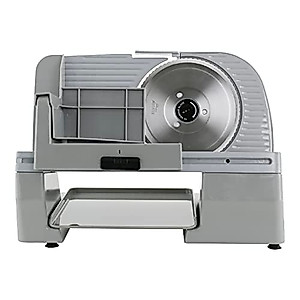 Chef'sChoice 609A Electric Meat Slicer with Stainless Steel Blade Features Slice Thickness Control and Tilted Food Carriage Easy Clean, 7-Inch, Silver
