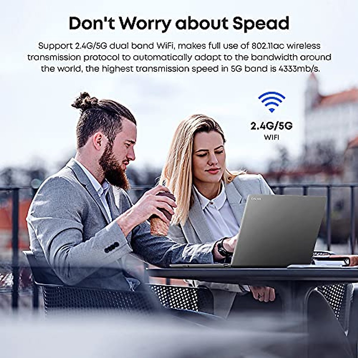 Windows 10 Laptop Computers, CHUWI GemiBook 13 inch Thin & Light Laptop 8G RAM 256GB SSD with Celeron J4125 Processor, 2160x1440 2K IPS Display Notebook, PD Fast Charge, Backlit Keyboard, Full Metal