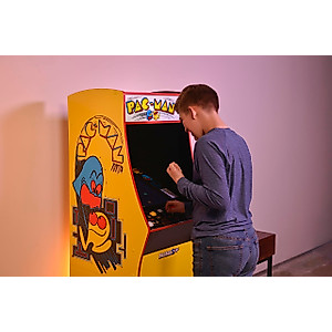 Arcade1Up PAC-Man Deluxe Arcade Machine for Home - 5 Feet Tall - 14 Classic Games