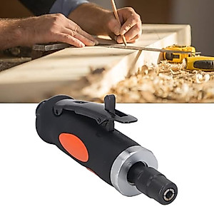 Die Grinder, Compact Pneumatic Straight Air Grinder 1/4 Inch Air Tools for Grinding, Cutting, Polishing, Welding Repair, Deburring