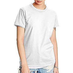 Hanes Women's Nano T-Shirt, Large, White