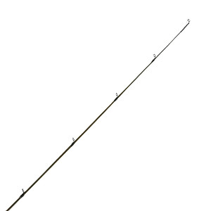 Okuma Fishing Tackle Snakehead Junky 24 Ton Carbon UFR Tip Durable Rod, SJ-C-731H, Black, 7'3" H
