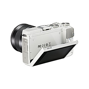 Canon EOS M3 Mirrorless Camera Kit with EF-M 18-55mm Image Stabilization (IS) STM Lens - Wi-Fi Enabled (White)