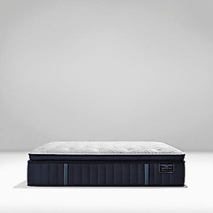 Stearns & Foster Estate 15" Rockwell Luxury Firm Euro Pillowtop Mattress, 5-Inch Foundation, Queen, Hand Built in the USA