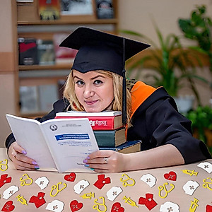 100Pcs Nurse Confetti, 2024 Nurse RN Graduation Confetti Red White Gold Congrats Nurse Party Decorations for 2024 Nurse Appreciation Week Medical RN Nursing School Nursing Day Nurses Graduated