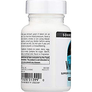SOURCE NATURALS 10Mg 120 Tb Vinpocetine, 120 CT