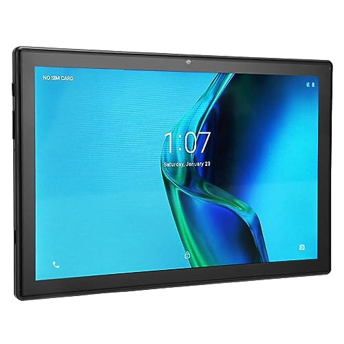 Airshi 10.1 Inch Tablet, 8GB RAM 128GB ROM 5G WiFi Octa CPU 4G LTE Tablet PC 13MP Rear Camera for Business for Work (Black)