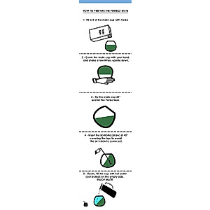 GAUCHO-MARKET New [NEW] Yerba Mate Cup Set. Authentic Leather-Wrapped Glass with Aluminum Top Ring. Includes a Bombilla (straw) (White)