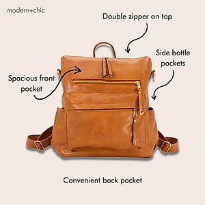 modern+chic Brielle Convertible Bag, Women's Backpack Purse with Shoulder Strap