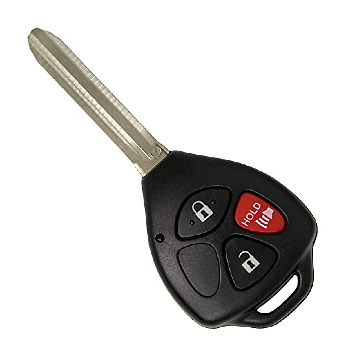 Keyless2Go Replacement for Keyless Entry Remote Car Key with G Chip for Select 4Runner Rav4 Yaris Models That Use HYQ12BBY, HYQ12BDC (2 Pack)