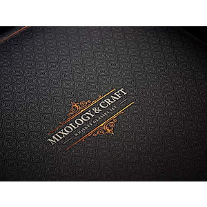 Mixology & Craft - Whiskey Glasses Gift Set of 4 Rocks Glasses - 10oz Crystal Old Fashioned Whiskey Glasses with a Gift Box | Perfect for Scotch, Bourbon, Cognac and Cocktails - Whiskey Gifts for Men