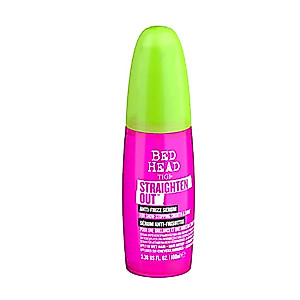 TIGI Bed Head Straighten Out Anti Frizz Serum for Smooth Shiny Hair 3.38 fl oz