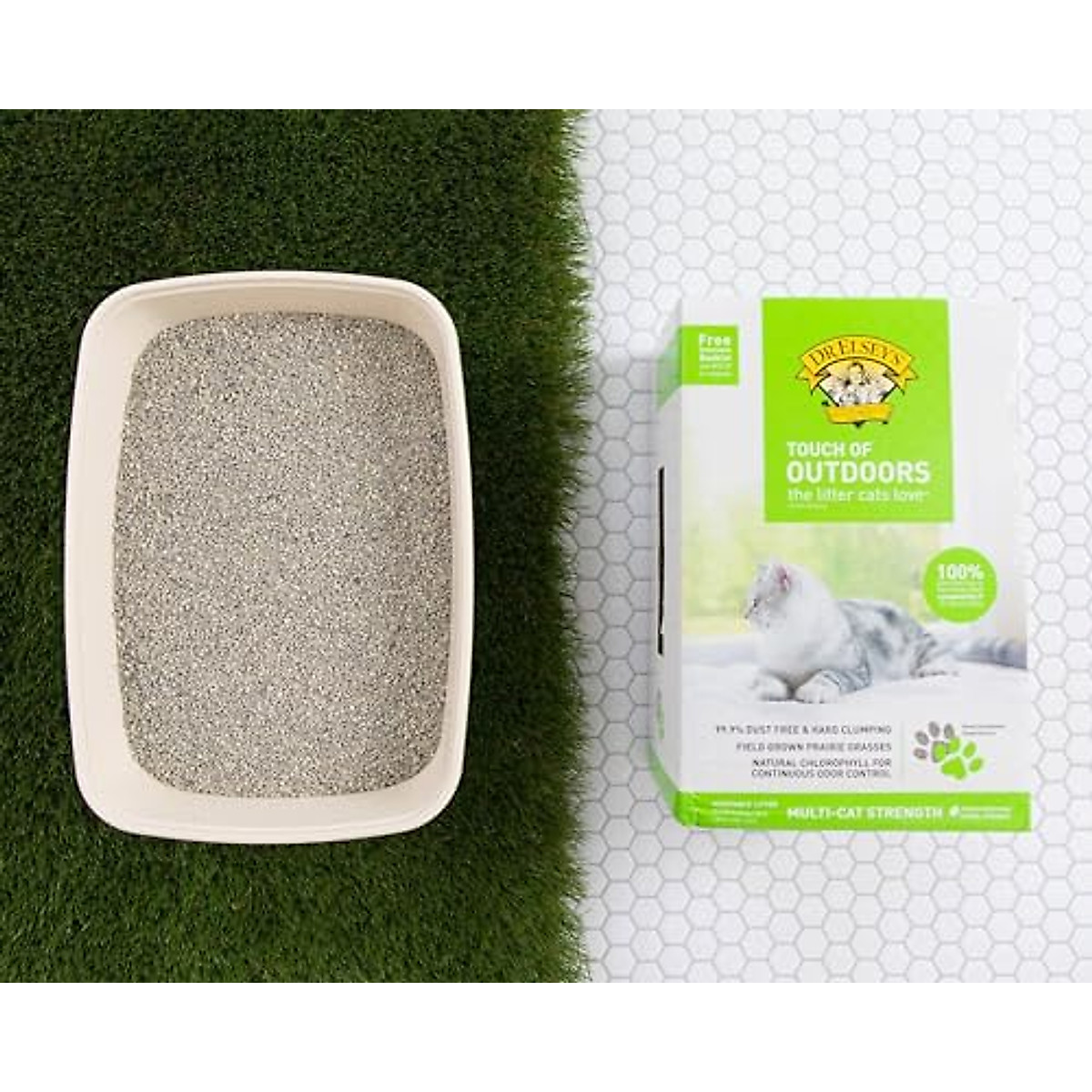 Dr. Elsey's Precious Cat Touch of Outdoors Litter Bag, 20 lb