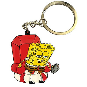 Ight Imma Head Out. - SpongeBob Squarepants Keychain