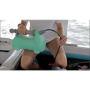 Airpower America LiquiVac MarinaPro 5000MP 8Qt Fluid Extractor, Oil and Gas Pump for Boats, Small Engine, Lawn Mower, Garden Tractor, Generator, Snow Thrower