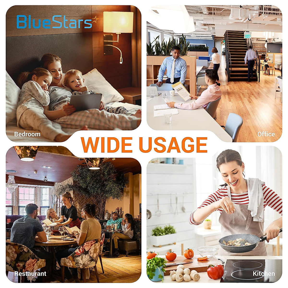 BlueStars 4-Pack Premium Quality 6-Watt 32050 4 Pin Base Replacement Bulbs for DynaTrap Indoor Trap Models DT2000XL, DT2000XLP, DT2000XLPSR, DT3012