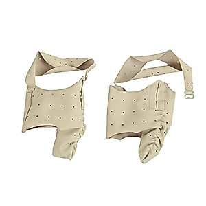 Healifty 3pcs Bunion Breathable Correction Valgus Unisex Day Feet Hallux Protector Toe Women -Size for S Socks Splint Separators Big Night Sleeves Men Thumb Care Beige