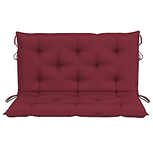 imasay Cushion for Swing Chair Wine Red 39.4 Fabric