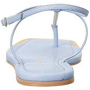 Dolce Vita Women's ARCHEY Flat Sandal, Sky Blue Stella, 9