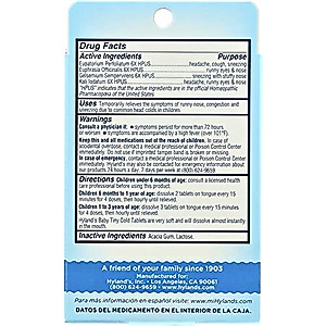 Baby Tiny Cold Tablets Hylands (Pack of 2)