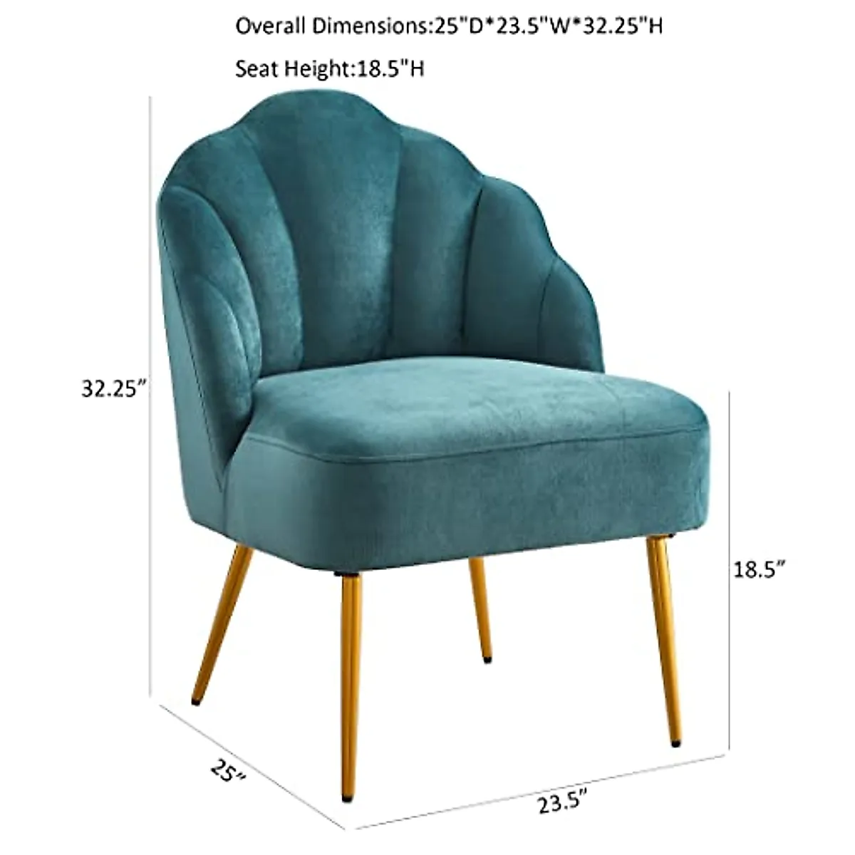 Ball & Cast Accent Chair, 26D x 23.5W x 32.25H in, Jasper